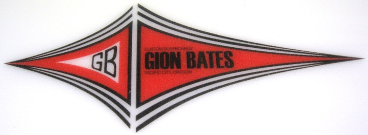GION BATES SURFBOARDS